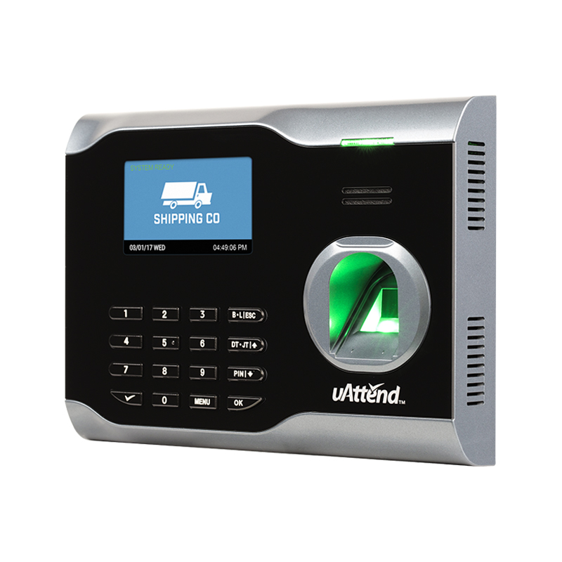 uAttend Biometric Fingerprint LAN Time Clock - Time Clock Market