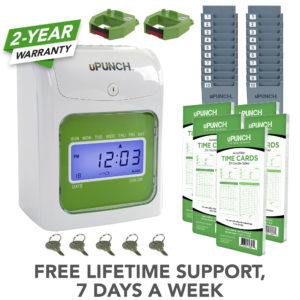 uAttend Facial Recognition LAN Time Clock - Time Clock Market